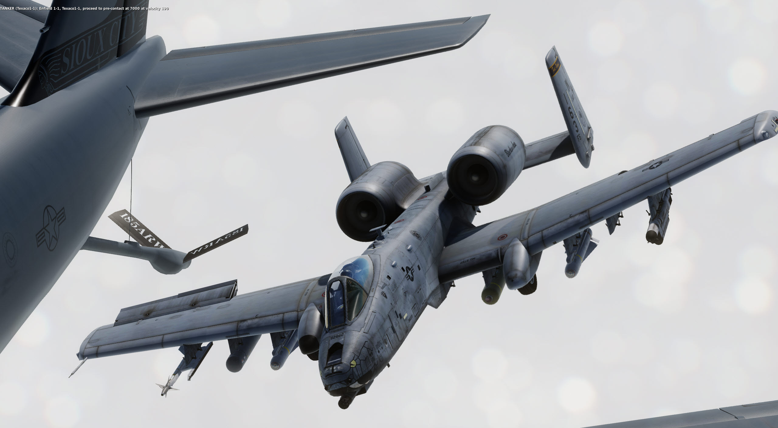 KC-135 IA ANG 185th ARW Sioux City HD 4K